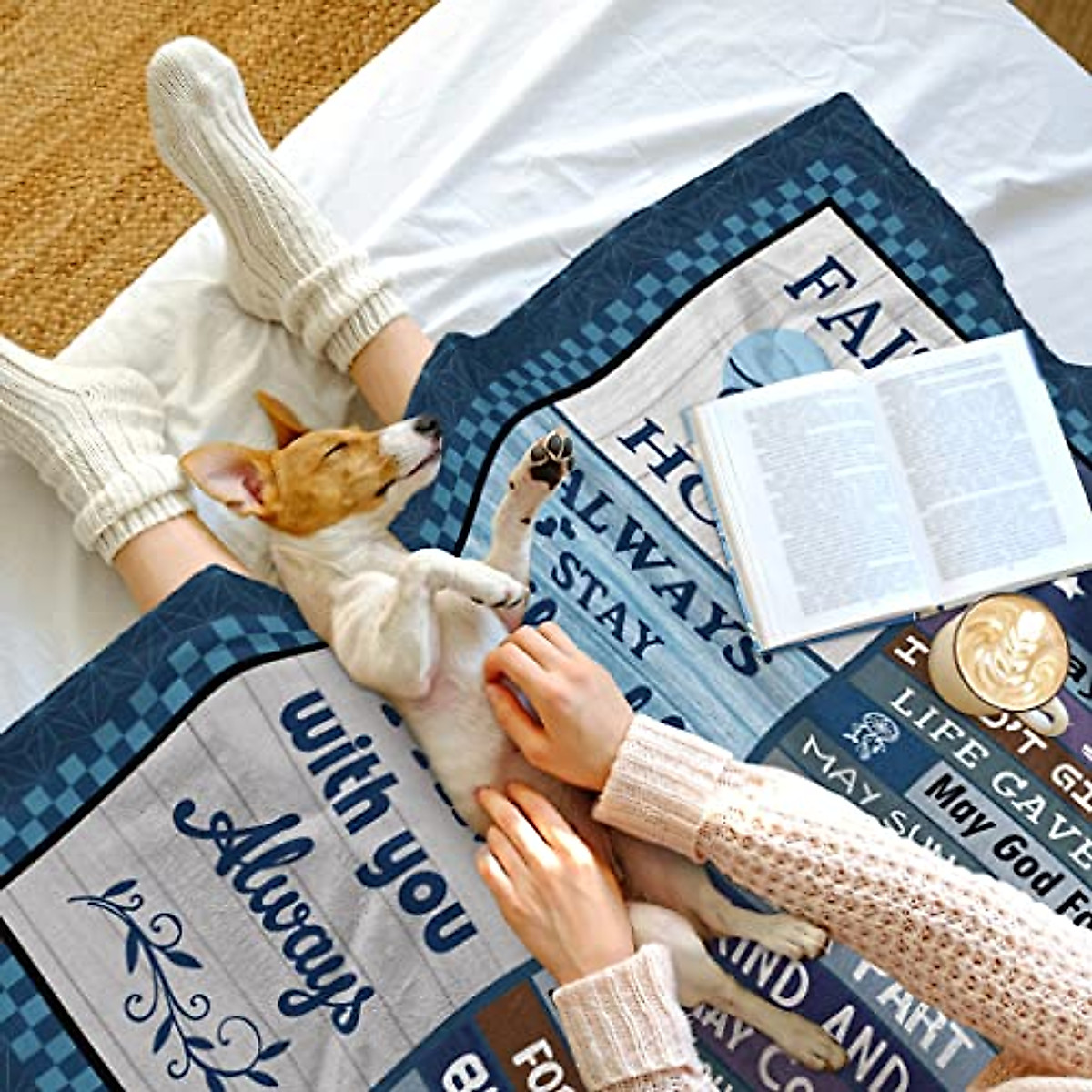 Goddaughter Gifts from Godmother, Goddaughter Gifts, Gifts for Goddaughter Blankets 60"x50",Goddaughter Birthday Gifts from Godfather, Goddaughter Gifts Ideas for Christmas, Mother's Day, Graduation