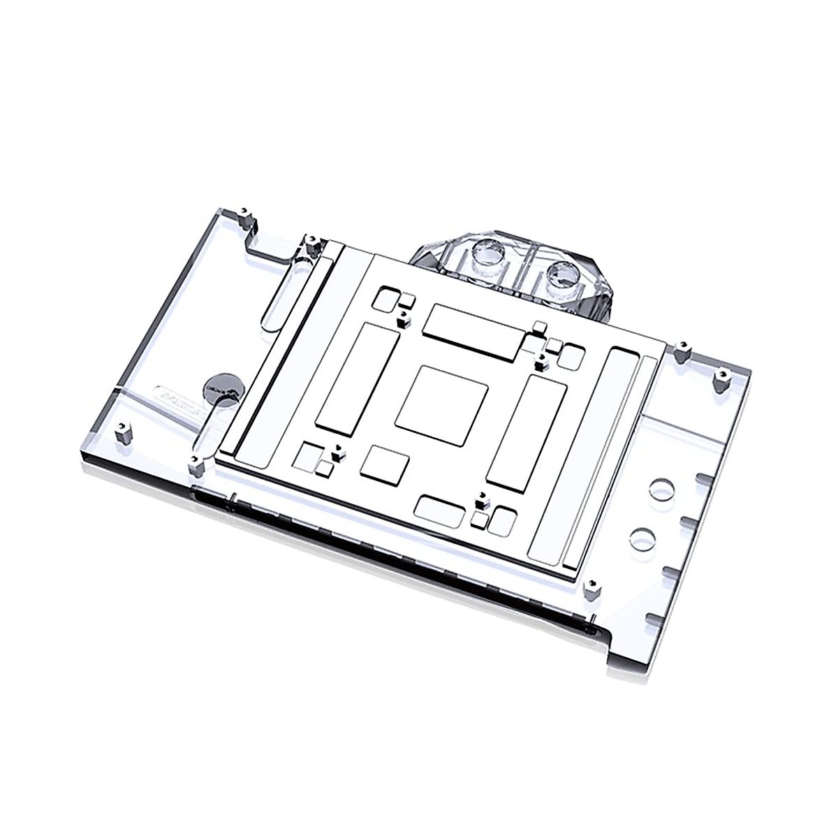 Copper GPU Water Cooling Block GPU Waterblock Graphics Card Water Cooling Block for Gigabyte Aorus GeForce RTX 4090 Master Gaming (5V ARGB RBW Aura Effect LED Lights GPU Block with Backplate)