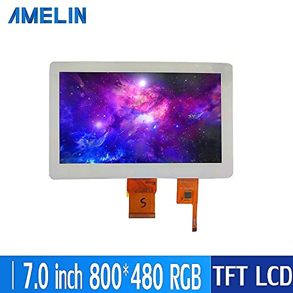 SANZAMELIN 7.0 inch Fillet capacitance Touch TFT TN Display 800 * 480 Resolution RGB Interface