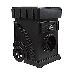 XPOWER AP-2500D MEGA Air Purification System for Large Spaces, 1800 CFM, Commercial HEPA Filtration, Variable Speed & Volume Control, Industrial, Heavy Duty, Negative Air Machine, Air Scrubber
