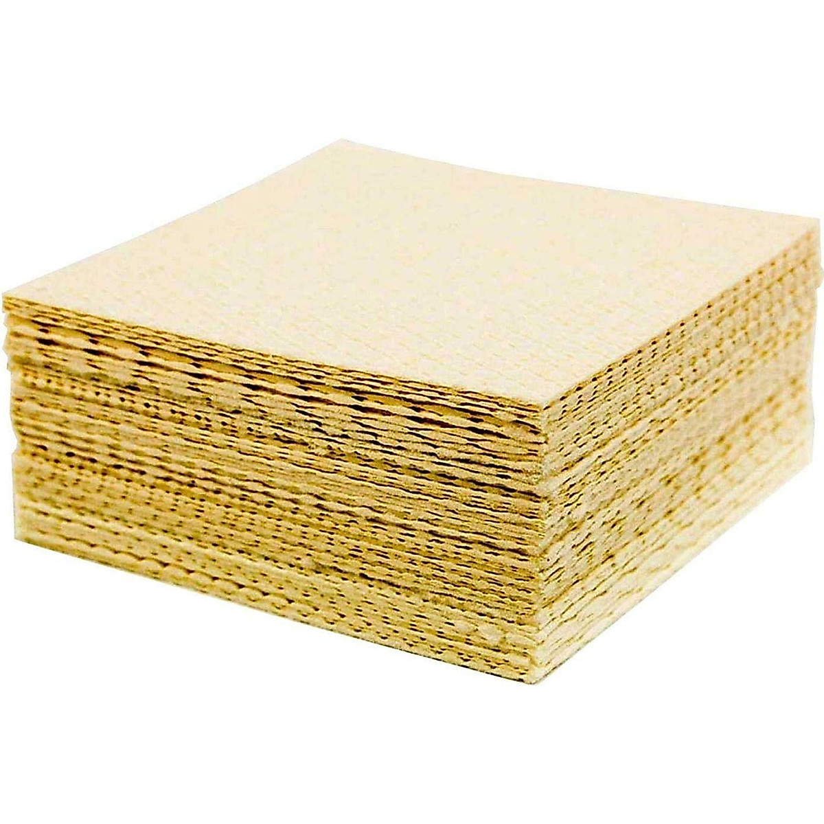 Micro-Mat Minis Hydroponic Grow Pads - for Organic Production - Plant & Seed Germination: Wheatgrass, Microgreens, More - Measures 4" x 4" to fit 5" x 5" Greenhouse Plant Trays (48)