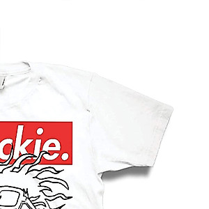 Nickelodeon Mens 90's Classic Shirt - Rugrats Chuckie Classic T-Shirt (White, Medium)