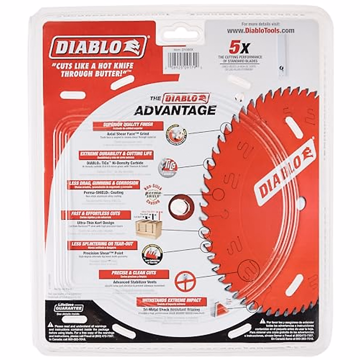 Freud D1090X Circular Saw Blade, Multi