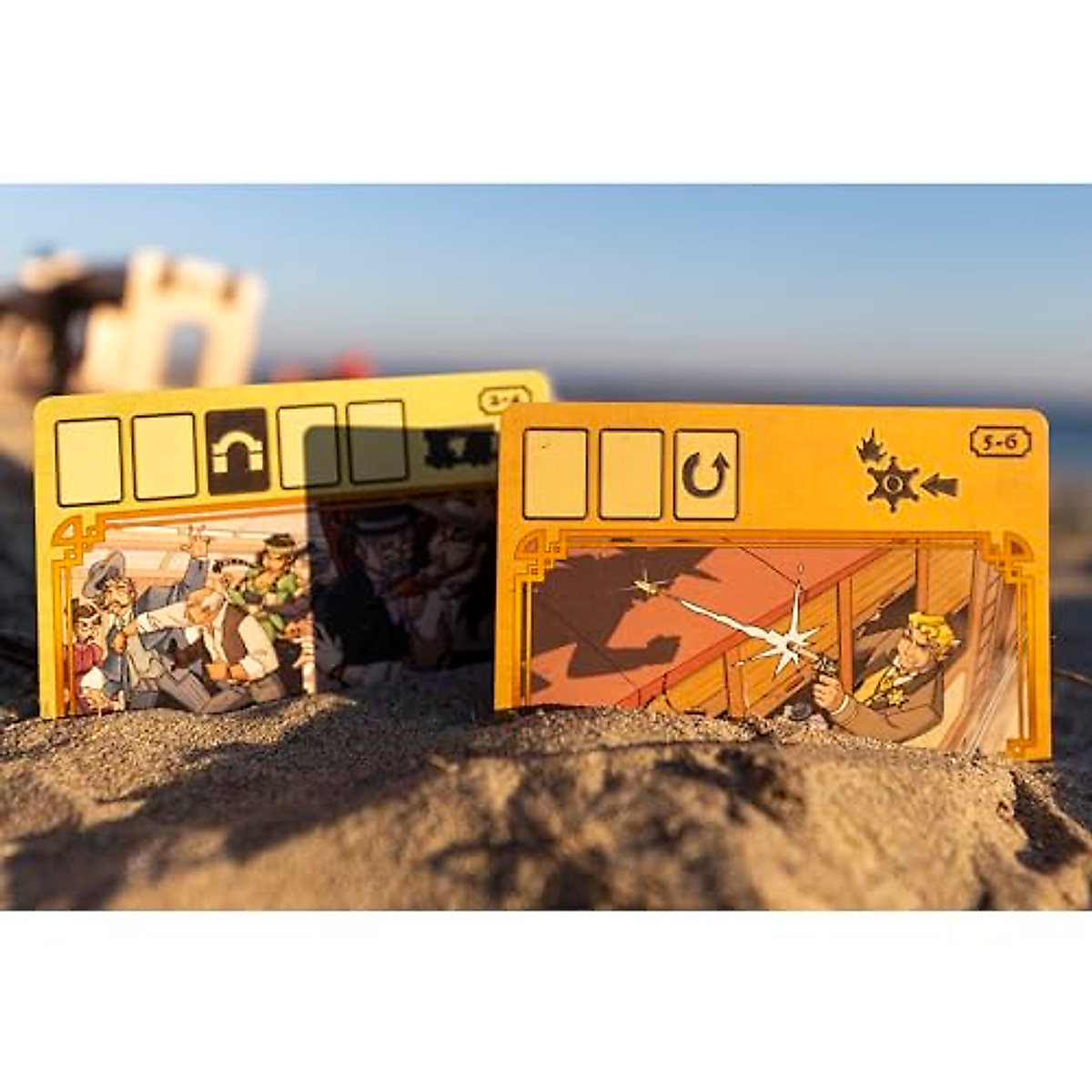 Colt Express BIG BOX Board Game - Base Game, Expansions, and New Bandit Included! Wild West Adventure Game, Strategy Game for Kids & Adults, Ages 10+, 2-9 Players, 40 Min Playtime, Made by Ludonaute