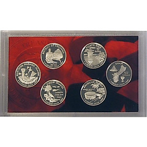 2009 Silver Proof US Territories Quarter Set in Original Mint Packaging