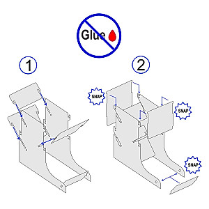 LITKO Dice Tower | Dice Roller | Dice Tumbler | Dice Boot | TTRPG | Board Games (Translucent Green)
