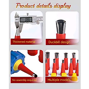 22-Piece Caulking Tips Set, Easy Caulking Finisher Set, Caulking Tools for Kitchen Bathroom Doors and Windows