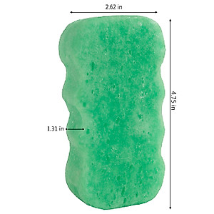 Spongeables Body Wash in a 20+ Wash Sponge, Cool Cucumber, 1 Count