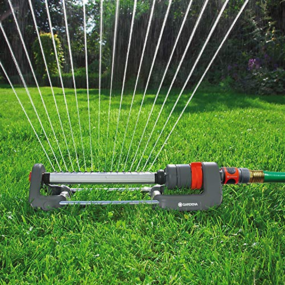 Gardena 36918 Classic Male Garden Hose Connector with Water Stop