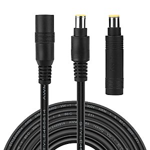 8mm Extension Cable - iGreely 30Ft 9M DC 8mm Cord Compatible with Jackery Goal Zero for Solar Generator Portable Power Station and Solar Panel 14AWG