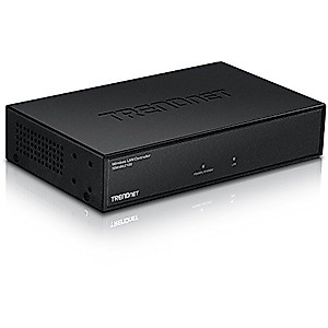 TRENDnet Wireless LAN Controller, Built-in 5-Port GB Switch, Compatible with: TEW-755AP/TEW-821DAP/TEW-825DAP, Access Point Management, TEW-WLC100, Black, Manage up to 128 AP's