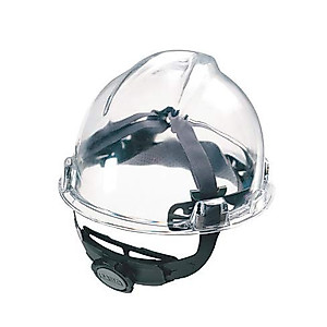MSA 10126683 Plastic/Nylon Fas-Trac III Replacement 4 Point Ratchet Suspension With Flush Rear Lug Attachment And 3 Level Nape Strap For Use With Super-V Helmet (1/BG)