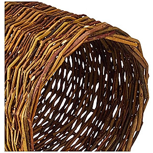 TRIXIE Wicker Tunnel for Guinea Pigs, 33 x 15 cm