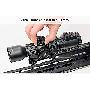 UTG® OP3 1.5-6X36 Crossbow Scope, AO, RGB, 130 Hunter BDC