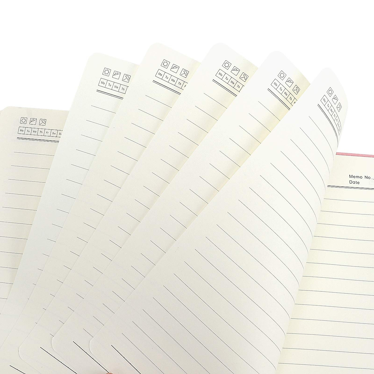 IPENNY A5 Vintage Leather Journal with Combination Lock Digital Password Journal with Bookmark Pen Loop Retro Privacy Notebook Writing Travel Diary Locking Journal, 100 Sheets (#2,Black)