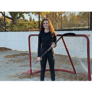 COOLOMG Women's Compression Shirts Crewneck Long Sleeve Cool Dry Base Layer Top Black Small