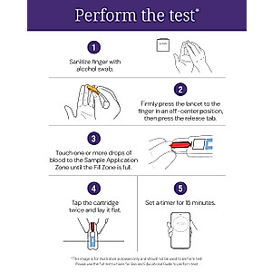 First To Know® Syphilis Test, in Home Fingerstick Blood Test with in Home Result in 15 Minutes, Discrete, Lab Accurate Testing (1 Test)