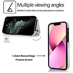 uCOLOR Flip Leather Wallet Case Card Holder for iPhone 12 Pro/12 Women and Girls with Card Holder Kickstand Marble Design Compatible with iPhone 12/iPhone 12 Pro 5G 6.1 inch (Leopard)