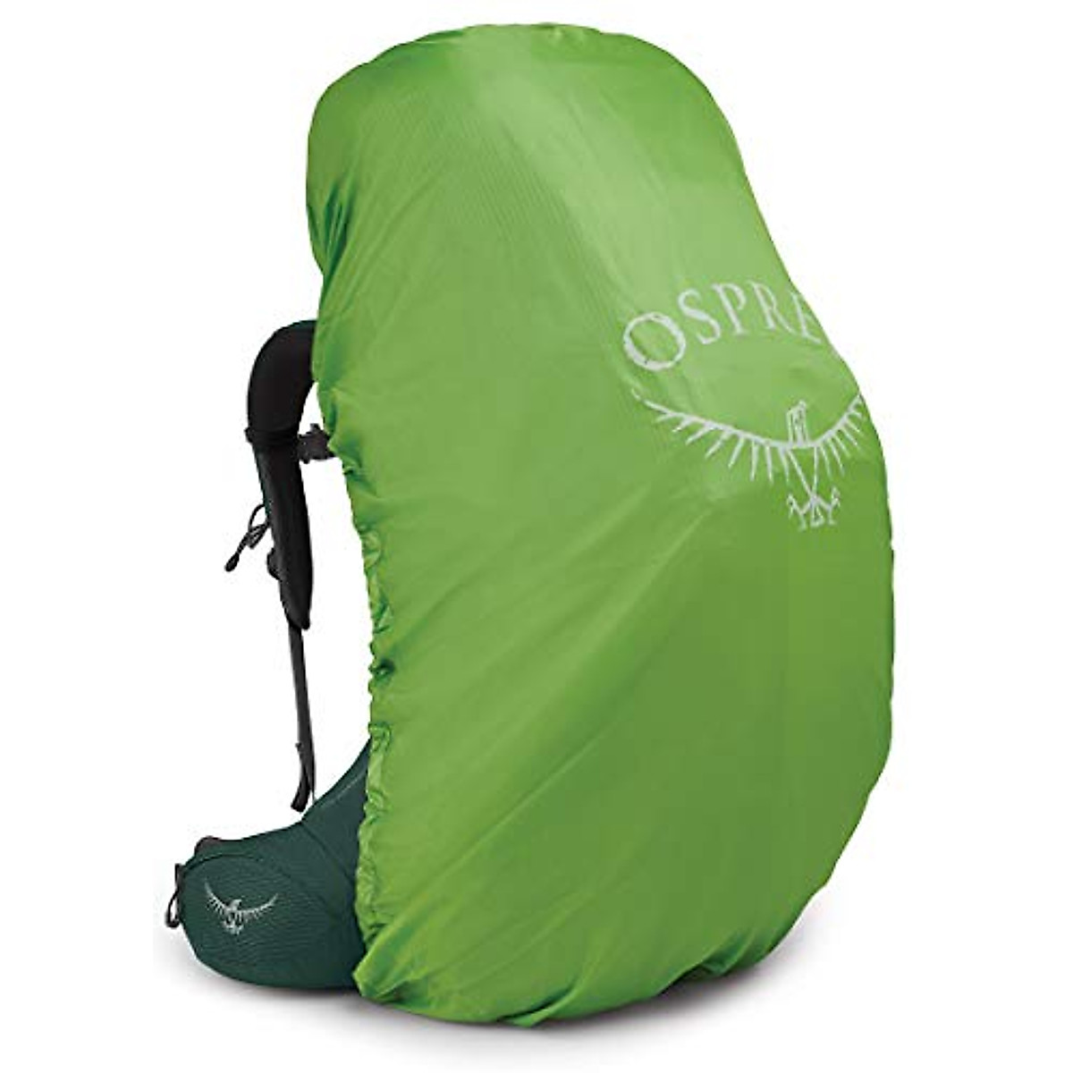 Osprey Aether Plus 85L Men's Backpacking Backpack, Axo Green, Large/X-Large