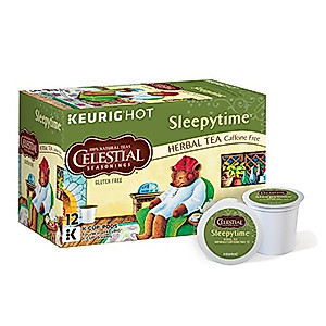Celestial Seasonings Sleepytime Herbal Tea, Keurig Single-Serve K-Cup Pods, 72 Count