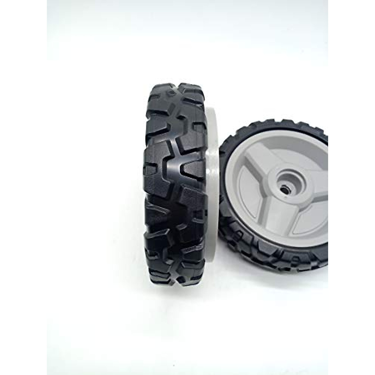 shiosheng 2pcs Lawn Mower Drive Wheels for Husqvarna 580365301