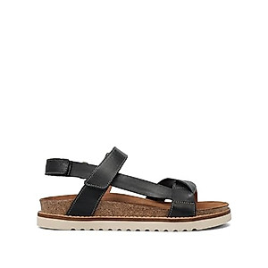 Taos Footwear Women's Sideways Black Sandal 8-8.5 (M) US