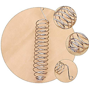 Balacoo Parrot Food Holder Stainless Steel Parrot Foraging Toy Bird Hanging Food Basket for Birds Food Fruits Basket Millet Feeding Device