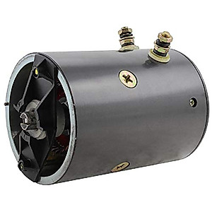 New Premium Slot Shaft Plow Motor Compatible with Western Fisher Snow Plow Applications Replaces 46-2584 46-3618 MUE6206AS MUE6306 MUE6306A MUE7001 46-4175 405-10118 56363 21500 MPV21500 21500-1