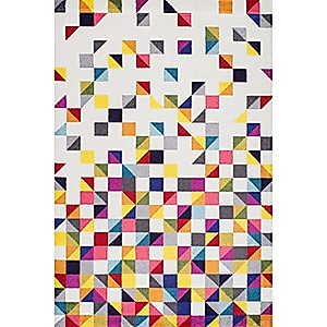 nuLOOM Takisha Triangle Area Rug, 4' 1" x 6', Multi