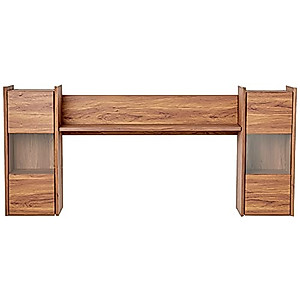 Modway Visionary Mounted, Wall Shelves, Walnut