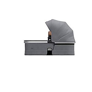 Joolz Hub+ - Carrycot - Accessory for Stroller - Ergonomic and Spacious - Comfortable Design - Optimal Protection - Extended Sunhood - from Birth to 6 Months - Gorgeous Grey