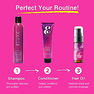 ELUXE Rejuvenating Conditioner for Hair Damage Repair – Smoothing Hair Conditioner for Frizzy or Damaged Hair – Soften & Shiny Hair (Pack of 1)