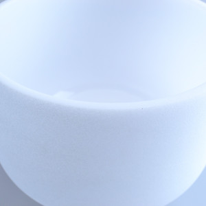 440HZ 8 inch C D E F G A B Quartz Bowl for Heart Chakra Fancy Frosted Crystal Singing Bowl Ship From USA (8 inch F)