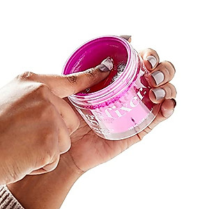 Red by Kiss Edge Fixer 24 Hour Maximum Hold Edge Wax No Flaking Biotin B7 Infused Hair Gel 3.38 fl.oz (Very Cherry)