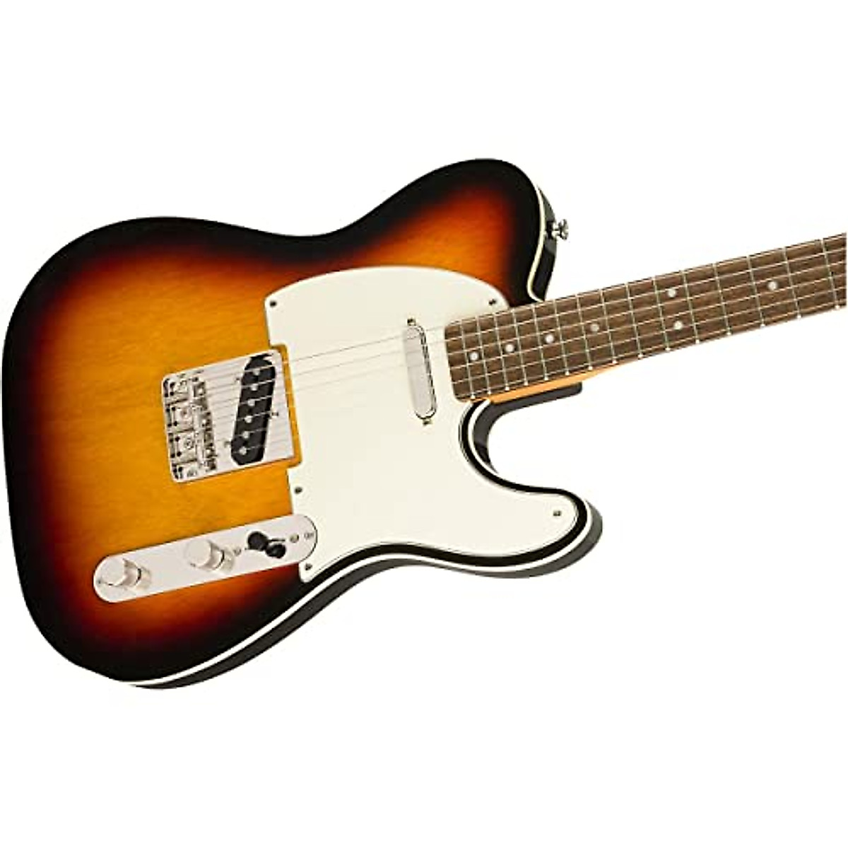 Squier Classic Vibe 60s Custom Telecaster Electric Guitar, with 2-Year Warranty, 3-Color Sunburst, Laurel Fingerboard