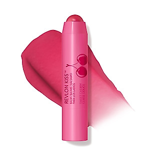 Revlon Kiss Tinted Lip Balm with SPF 20, Hydrating, Flavored, Infused with Natural Fruit Oils, 030 Sweet Cherry, 0.09 oz
