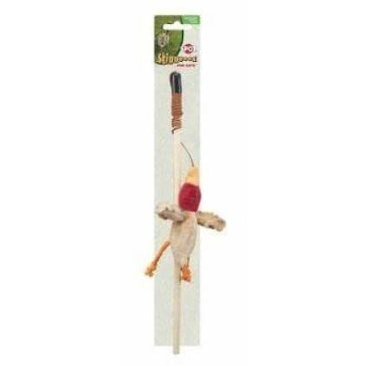 Ethical Pets Bulk Buy (3-Pack) Skinneeez Forest Friends Wand for Cats 12 inch Rabbit, Duck Or Chipmunk 2727
