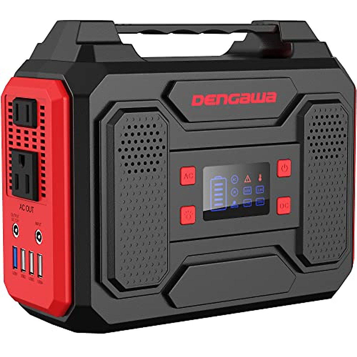 Portable Power Bank with AC Outlet, 250Wh/67500mAh, Portable Laptop Charger Backup Lithium Battery, 110V/250W Pure Sine Wave AC Outlet for Outdoors Camping RV Travel Emergency