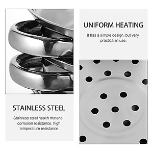 Steamer Pot for Cooking 4 Tier Layer Stainless Steel Food Steamer Vegetable Steamer Cooker, Steamer Cookware Pot, Vaporeras Para Tamales with Lid for Vegetable, tamale,Dumpling,egg,Sauce, Food 11"