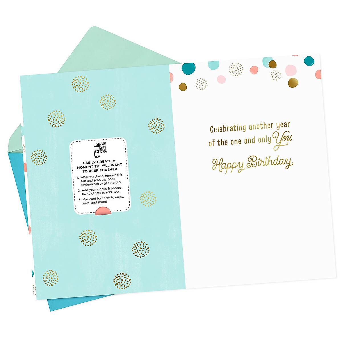 Hallmark Personalized Video Birthday Card, You Are Amazing (Record Your Own Video Greeting)
