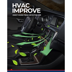 KAX Premium Cabin Air Filter, GCF061 (CF10729) Replace for Avenger, Caliber, Journey, Ram1500 2500 3500, Compass, Patriot, 200, Cabin Filter, Strong Adsorption w/Upgraded Activated Carbon