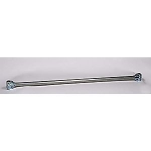 Extra Rail for 5ft Heavy Duty Z-Rack - Rack Sold Separately (Silver) (1.25" H x 60" W x 1.25" D)