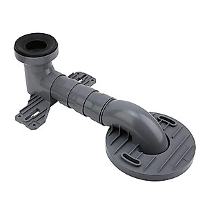 Universal Toilet Shifter, PP Material Durable Toilet Drain Shifter Hardware Toilet Seat Replacement Parts Kit