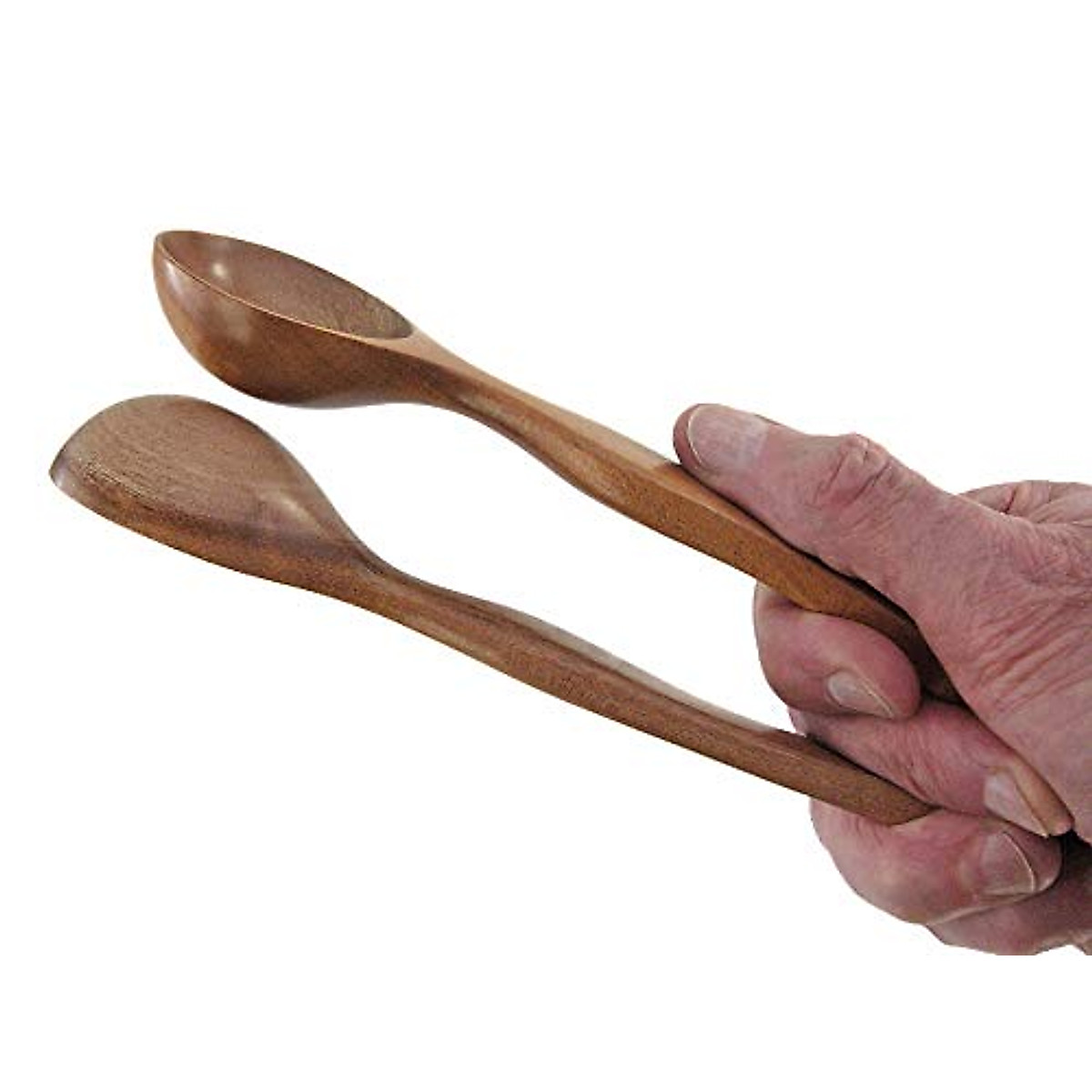 Pea Patch Mahogany Musical Spoons (Gumbo Style), Long - w/free instruction booklet