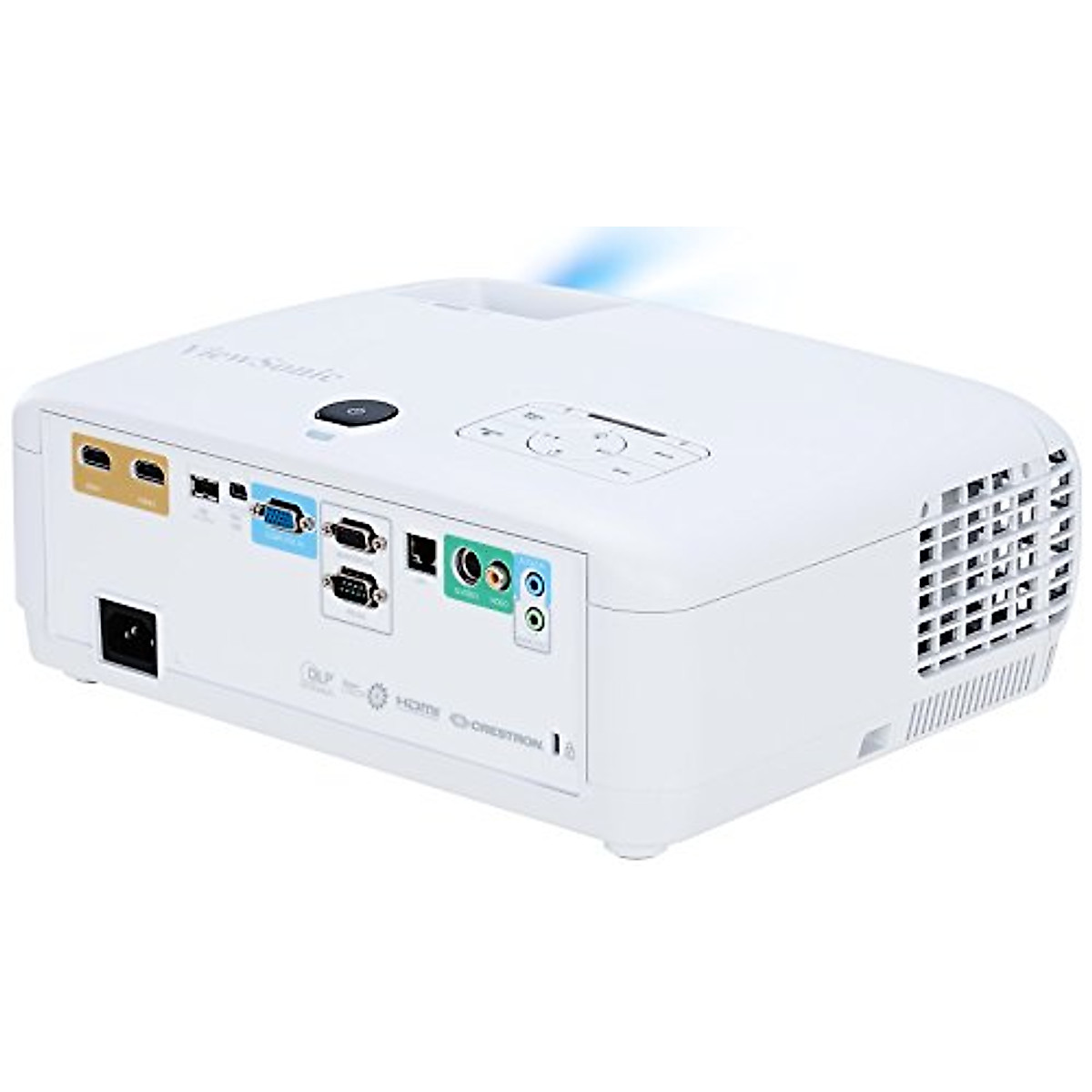 ViewSonic PS501W 3400 Lumens WXGA HDMI Short Throw Projector for Home and Office