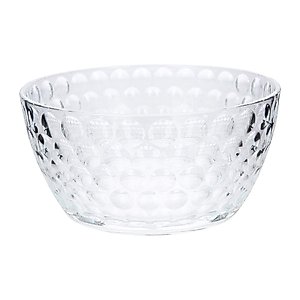 Mario Luca Giusti Lente Acrylic Salad Bowl Clear