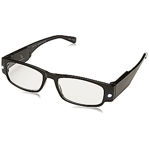 Foster Grant LightSpecs Lloyd Reading Glasses with Lights, Men