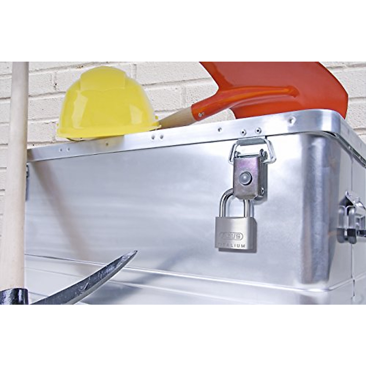 ABUS 64TI/30 Titalium Aluminum Alloy Padlock, Keyed Alike, Pack of 2