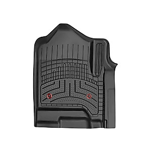 WeatherTech Custom Fit FloorLiners for Nissan Altima - 1st Row (4414981), Black