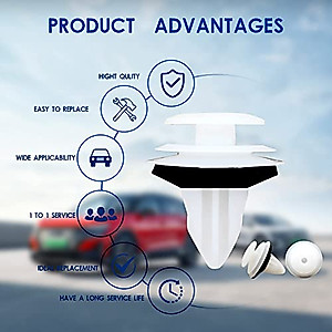 20PCS Door Trim Panel Retainers Clips Compatible with Toyota, Lexus, Camry, High Lander, RAV4, FJ Cruiser, 4-Runner ES 350, GX 470, is 250, is 350, is F, LS 460 & LS 600HL 90467-A0005